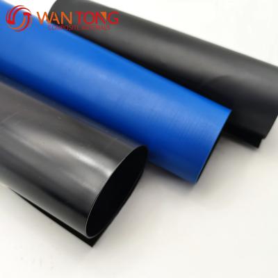 Cina GB/ASTM GRI-GM13 Geomembrana di plastica nera standard da 1 mm per impermeabilizzazione di stagni di discarica in vendita