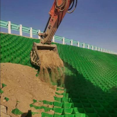 China Norwegen HDPE Geocell für Stützwand 50mm-250mm Höhe CE ISO14001 ISO9001 zertifiziert zu verkaufen