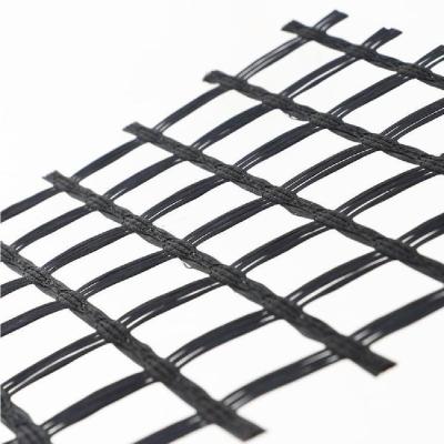 Cina Servizio di formazione in loco Rafforzare strade e ponti con poliestere PET Geogrid 80-80 in vendita