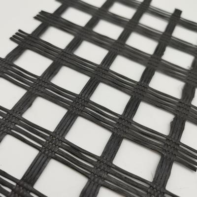 Cina Servizio di formazione in loco Rafforzare strade e ponti con poliestere PET Geogrid 80-80 in vendita