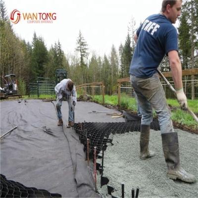 Cina Geocelle per la costruzione stradale e ferroviaria di plastica perforata e strutturata HDPE 75 mm/100 mm/150 mm in vendita