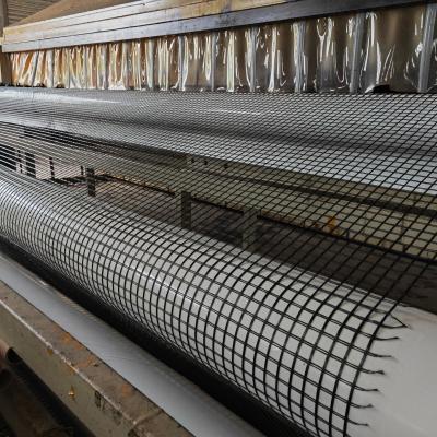 Cina Geogrid di PET con resistenza alla rottura di 50-50KN/m e design tradizionale in vendita