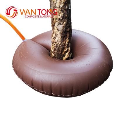 Cina Busta d'irrigazione per alberi a rilascio lento 15 galloni Bossa in PVC con copertura del grilletto di aggiornamento Verde militare in vendita