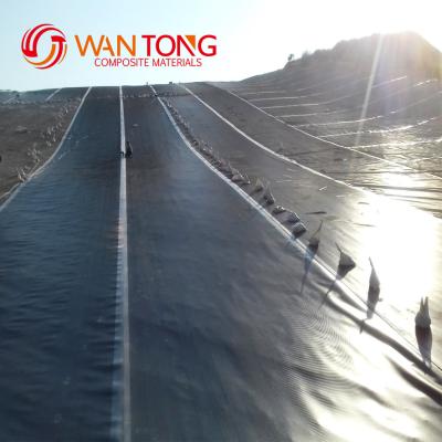 Cina Geomembrana in HDPE a doppio lato impermeabile per la protezione ambientale in vendita