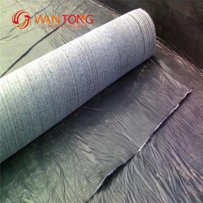 Cina Gcl di bentonite nera per impermeabilizzazione Bentomat Geotextile HDPE Bonder Liner Waterstop in vendita