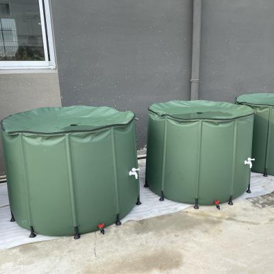 Cina Serbatoio portatile per l'acqua da 100 galloni Barile piovoso pieghevole per giardino PVC pieghevole in vendita