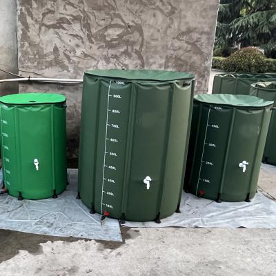 Cina Serbatoio portatile per l'acqua da 100 galloni Barile piovoso pieghevole per giardino PVC pieghevole in vendita