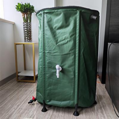 Cina Serbatoio portatile per l'acqua da 100 galloni Barile piovoso pieghevole per giardino PVC pieghevole in vendita