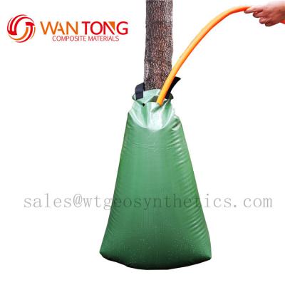 Cina 20 galloni di capacità del corpo militare verde sacchetto d'acqua per alberi con sistema d'acqua radicale a rilascio lento in vendita