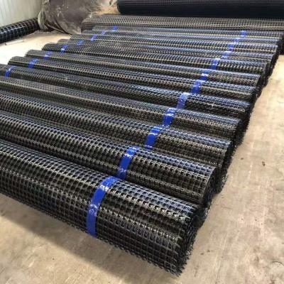 中国 12.7*12.7mm 25.4*25.4mm メッシュサイズ 高速道路舗装強化用 バイアキシャルジオグリッド 販売のため