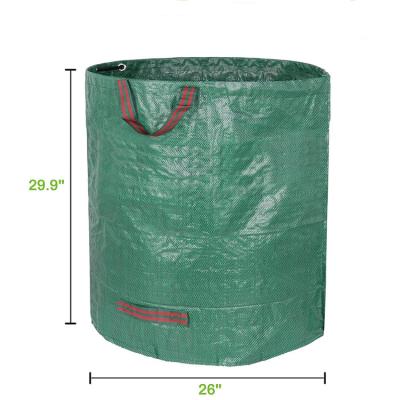 Cina Sacchetti di spazzatura da giardino in PP per foglie cadute Forma rotonda Non supporto Selezione di occasione in vendita