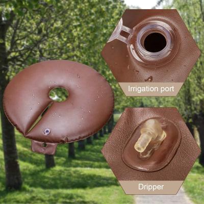 Cina 15 galloni di sacchetto per l'irrigazione degli alberi da giardino a prova di UV Sistema di irrigazione automatica a lento rilascio in vendita