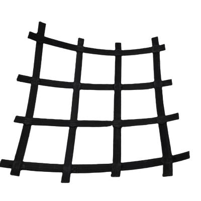 Cina 20kn-1200kn Geogrid composito in acciaio e plastica per la costruzione stradale e la stabilizzazione del suolo in vendita