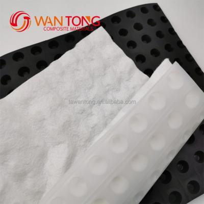 Cina Tavola di drenaggio composita in HDPE di lunghezza da 10 a 15 m per edifici e costruzioni a basso costo in vendita