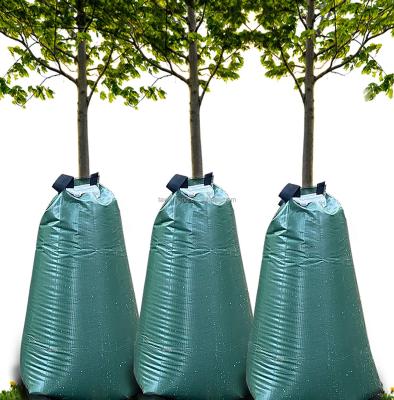 中国 樹木や灌木木用の 75L ゆっくり放出する滴水袋 20 Gal PVC タールパウリン CE 認証 販売のため