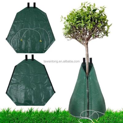 Cina Risparmio d'acqua Sacchetto d'irrigazione per alberi lenti con sistema di irrigazione a goccia avanzato di capacità 75L in vendita