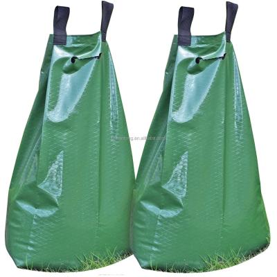 Cina Sacchetto per l'irrigazione degli alberi a rilascio lento da 75L realizzato in maglia di PE resistente e telone a prova di UV per alberi in vendita
