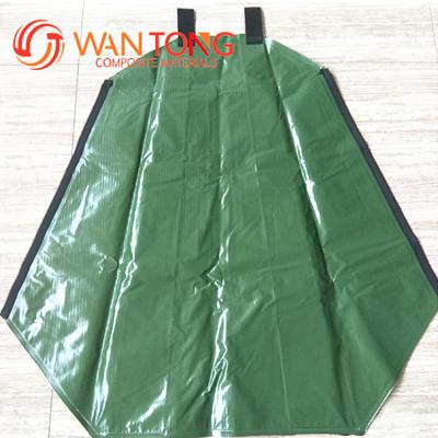 Cina Sacchetto per l'irrigazione degli alberi a rilascio lento da 75L realizzato in maglia di PE resistente e telone a prova di UV per alberi in vendita