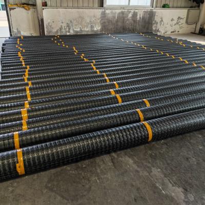 Cina Plastico PP Bi-direzionale Biassiale Geogrid 20kn 30kn 40kn per rinforzo della base della strada in vendita