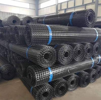 Cina Plastico PP Bi-direzionale Biassiale Geogrid 20kn 30kn 40kn per rinforzo della base della strada in vendita