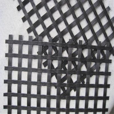 China Geogrids de alta resistência à tração 1m-6m largura para o projeto de reforço de pavimento de asfalto à venda