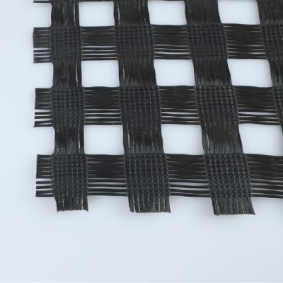 China ISO-standaard Geocomposite Geogrid van glasvezel voor asfaltlaagversterking 50/50kn Te koop