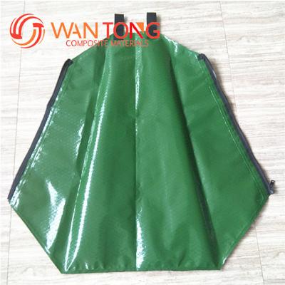 Cina 20 galloni di rilascio lento irrigazione a goccia per alberi con sacchetto di irrigazione con verde rinforzato in vendita