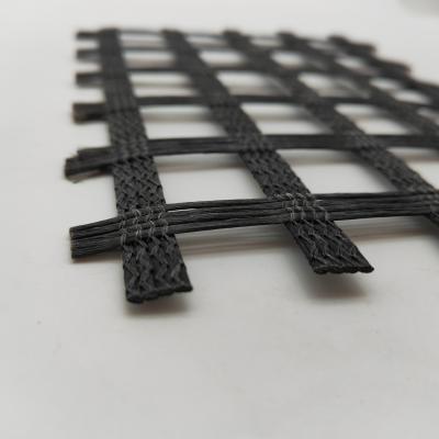 China ISO-standaard Geocomposite Geogrid van glasvezel voor asfaltlaagversterking 50/50kn Te koop