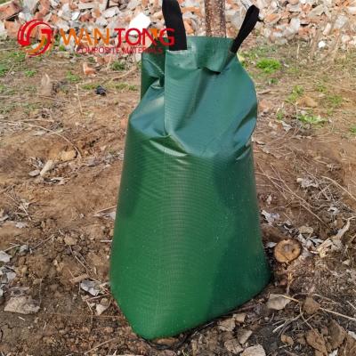 Cina Sacchetto per alberi autoirrigabile di capacità 75L risparmia acqua e è facile da installare per alberi da 20 galloni in vendita