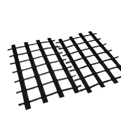 China 50KN Geogrid de fibra de vidro revestida de betume O produto essencial para o reforço de estradas à venda