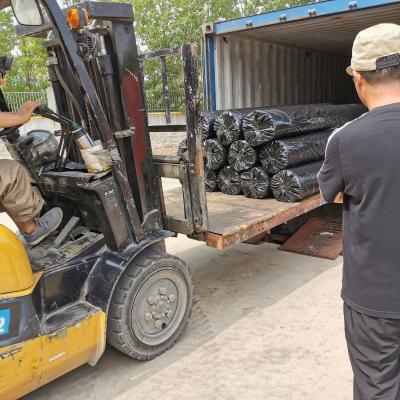 China 50KN Geogrid de fibra de vidro revestida de betume O produto essencial para o reforço de estradas à venda