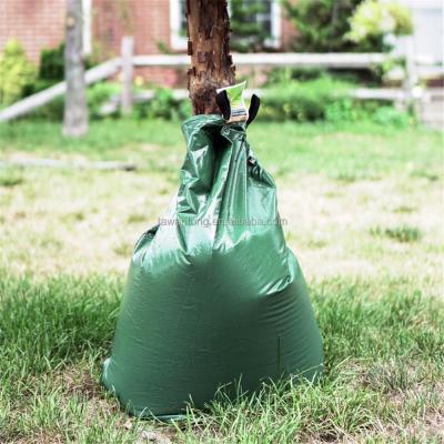 中国 75L 容量 自動滴滴灌水制御と灌水を伴う木の灌木袋 販売のため