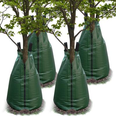 中国 緑のゆっくり放出灌輸のための重量25ガロン100LPVC樹木灌輸袋 販売のため