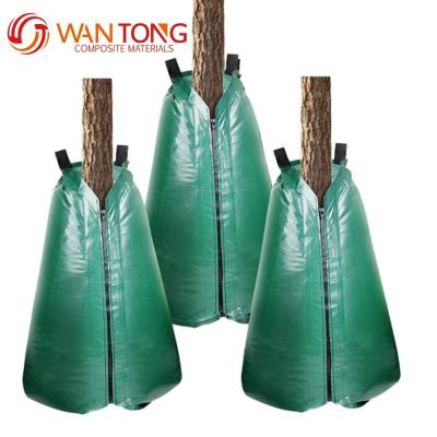 Cina 20 galloni sacchetto per l'irrigazione degli alberi a rilascio lento con materiale di telone PE e OEM accettato in vendita