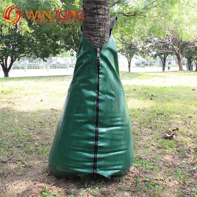 Cina 20 galloni sacchetto per l'irrigazione degli alberi a rilascio lento con materiale di telone PE e OEM accettato in vendita