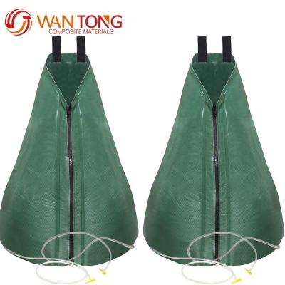 Cina 20 galloni sacchetto per l'irrigazione degli alberi a rilascio lento con materiale di telone PE e OEM accettato in vendita