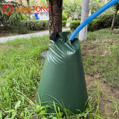 Cina 20 galloni sacchetto per l'irrigazione degli alberi a rilascio lento con materiale di telone PE e OEM accettato in vendita