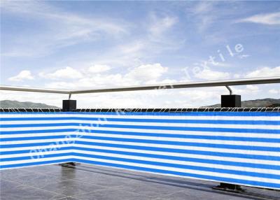 Cina Blu un X.500 visivo cm dello schermo 90 di segretezza della copertura della striscia del balcone dello schermo bianco di segretezza in vendita