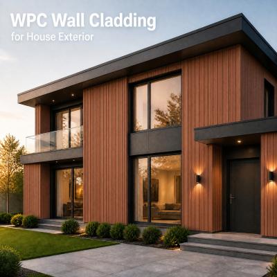 China WPC Wall Panel and Cladding for House Exterior Building for sale