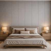 China 400mm Matte Skin-Feel PVC Wall Panel Soft Touch Wall Panel for sale