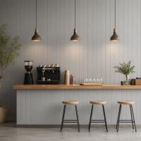 China 400mm UV Coated PVC Wall Panel Scratch Resistant Wall Panel for sale