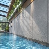 China PVC Wall Panels Damp Basement Laundry Rooms Moisture Proof Barrier Wall Cladding for sale