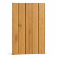 China Wood Grain PVC Wall Panel 6 Colors Waterproof Decorative Interior Wall Cladding for sale