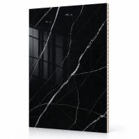 China Wood Grain PVC Wall Panel 6 Colors Waterproof Decorative Interior Wall Cladding for sale