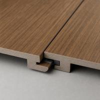 China WPC Outdoor Kitchen Wall Panel 155x20mm Waterproof BBQ Area Cladding Board for sale