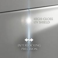 China UV Coated Marble Finish PVC Wall Panels - Scratch-Resistant Waterproof Wall Cladding for sale
