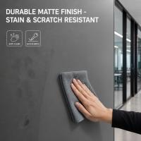 China SPC Wall Panel Matte Plain Accent Wall Plank Easy Install for Office Interiors for sale