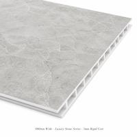 China SPC Wall Panel Stone Pattern Accent Wall Sheet Fire Retardant for Bedroom Interiors for sale