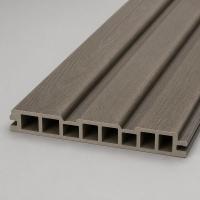 China WPC Warehouse Workshop Partition Panel 219x26mm Industrial Wall Cladding Board for sale