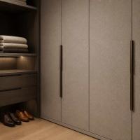 China Leather Grain Soft Touch SPC Wall Panels Waterproof Interior Cladding for sale